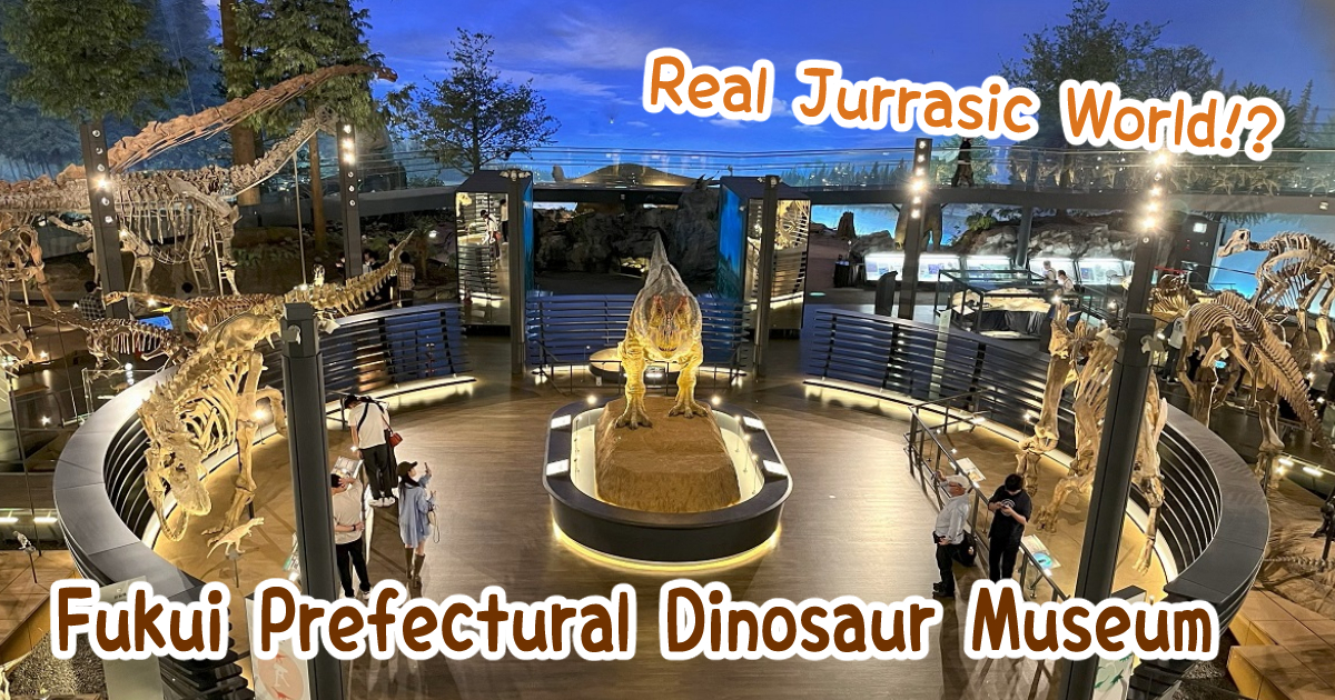 Real Jurassic World!? The best Japanese dinosaur museum in Fukui ...